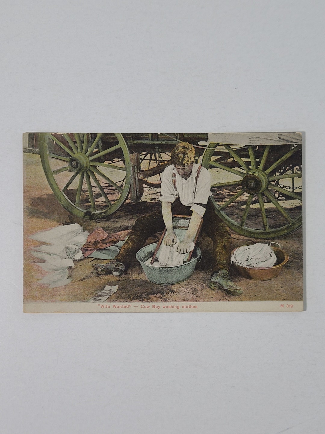 Antique Western Postcard. Photo by Chas. E. Morris, Chinook, Montana ...