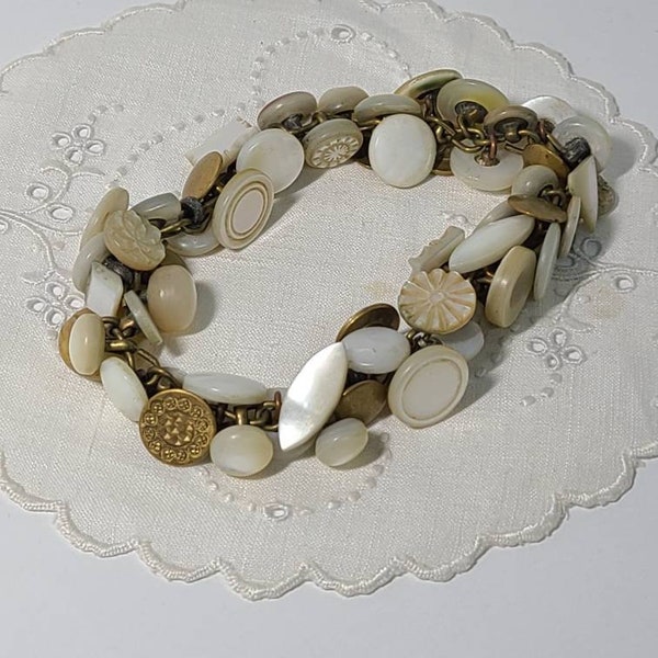 Button Bracelet - Etsy