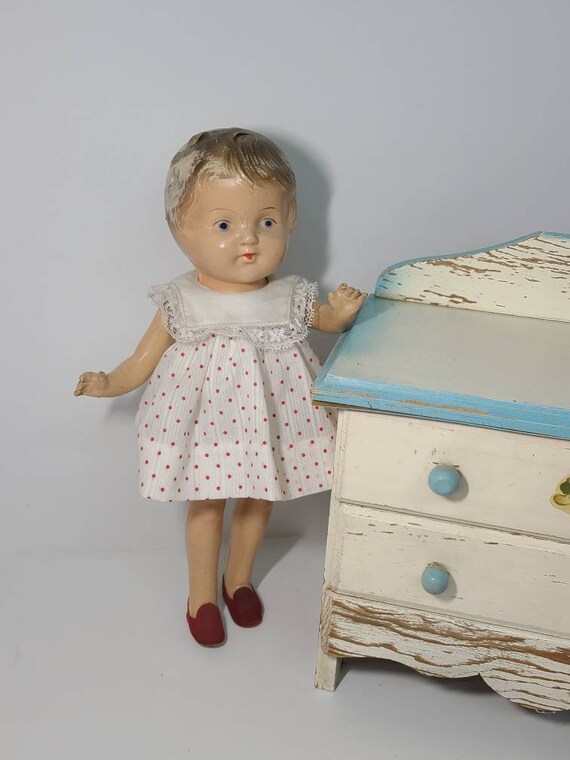 Antique 13 Patsy Type Composition Jointed Doll. | Etsy