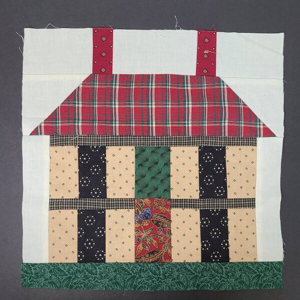 Schoolhouse Quilt - Etsy