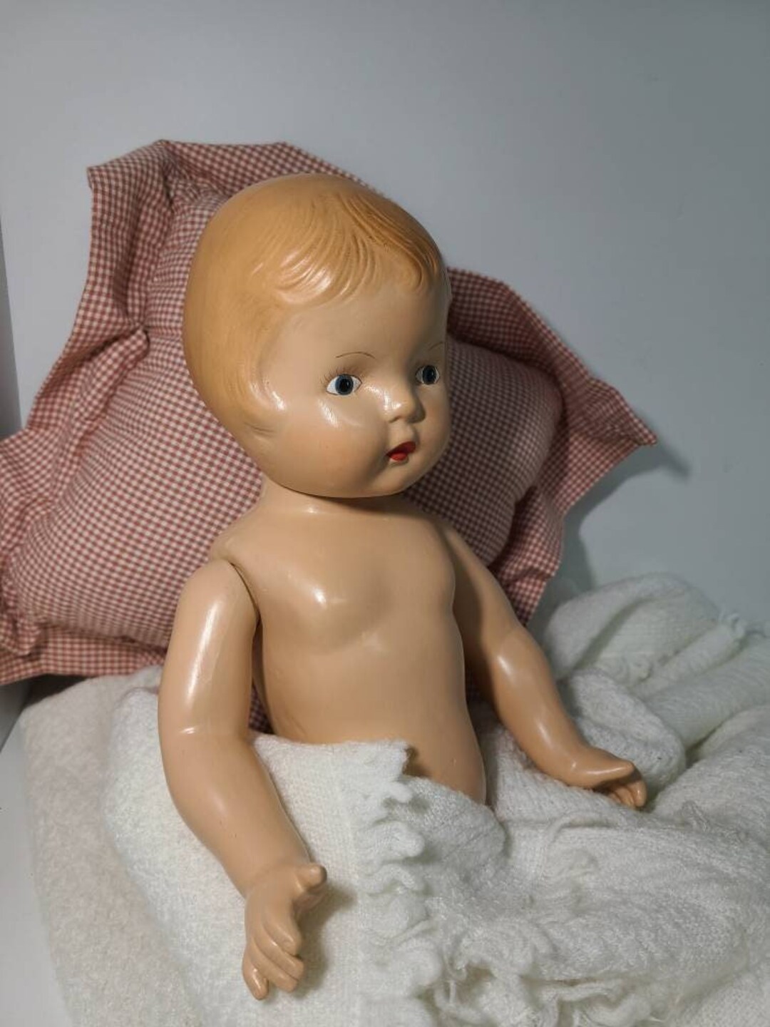 17 1/2" Patsy Type Doll. Vintage 1989 Reproduction Porcelain Patsy Type ...