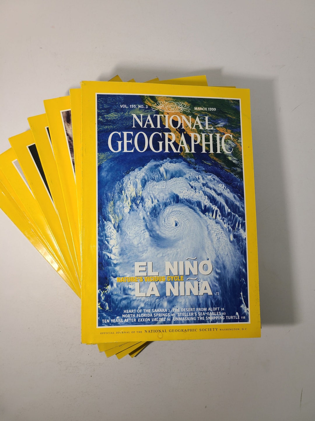 National Geographic Magazines From 1999. Past Issues of Vintage ...