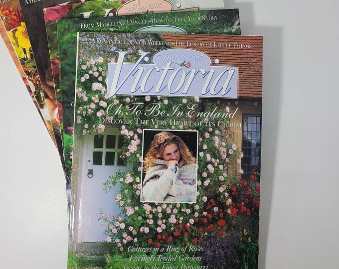 Victoria Magazines 1995. Back Issues Sold Individually. Choose Your ...
