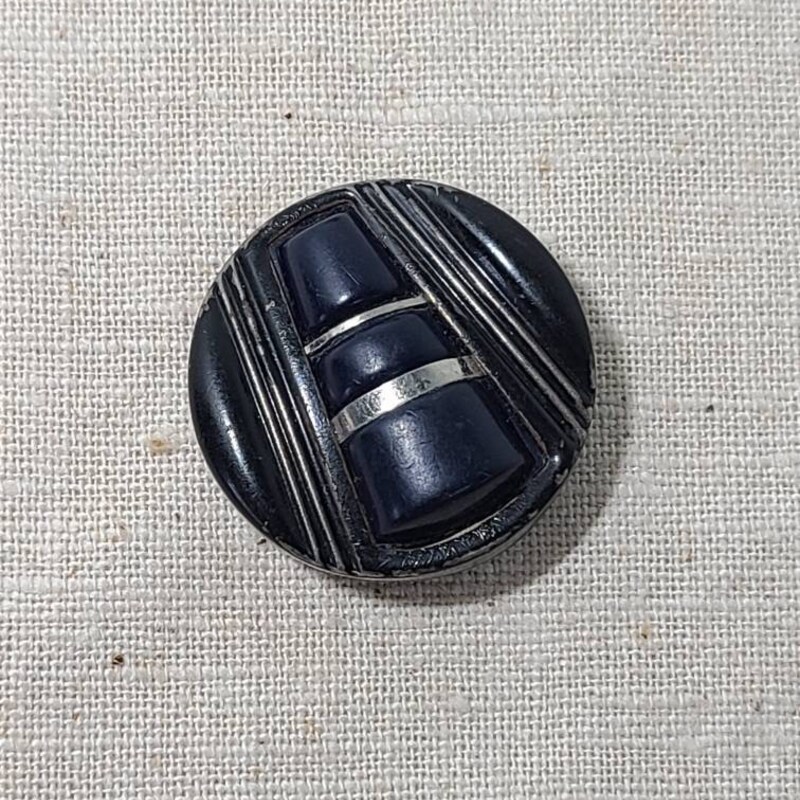 Art Deco Button - Etsy