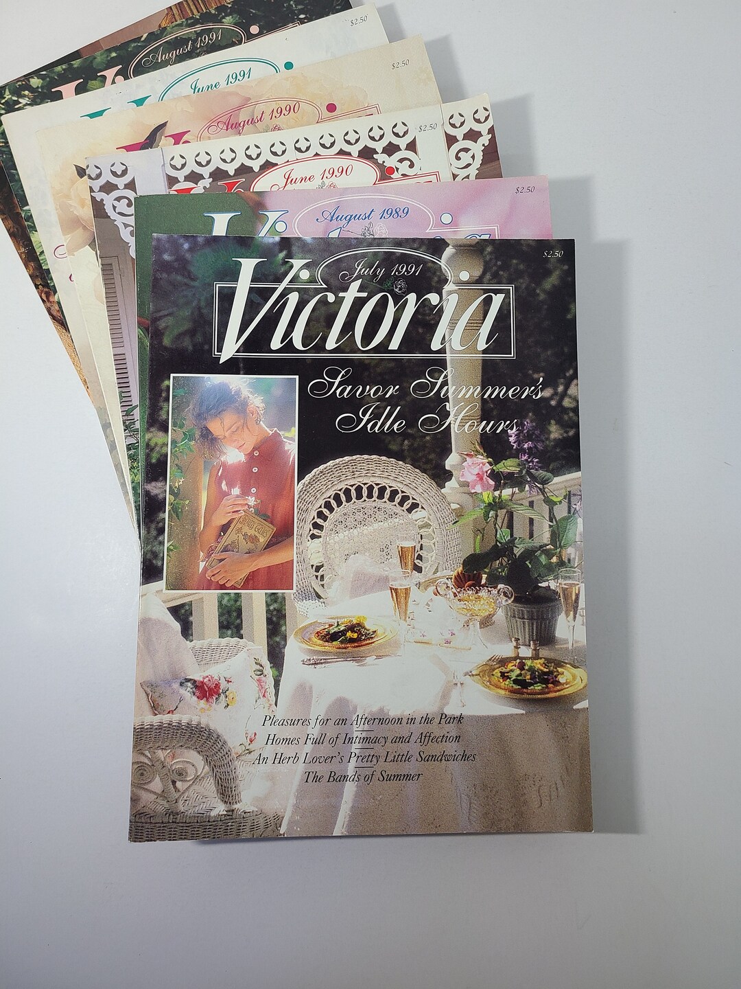 Victoria Magazines 1989-1991. Back Issues Sold Individually. Choose ...