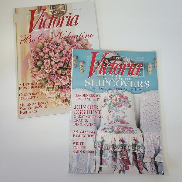 Victoria Magazine - Etsy