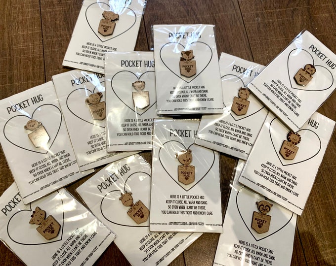 Digital File of Pocket Hug Animals Laser Cut Svg - Etsy