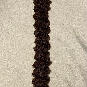 Crochet Luggage Identifier Hyperbolic Curlicue Fringe Bag Tag Spiral ...