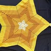 Crochet Luggage Identifier Hyperbolic Curlicue Fringe Bag Tag Spiral ...