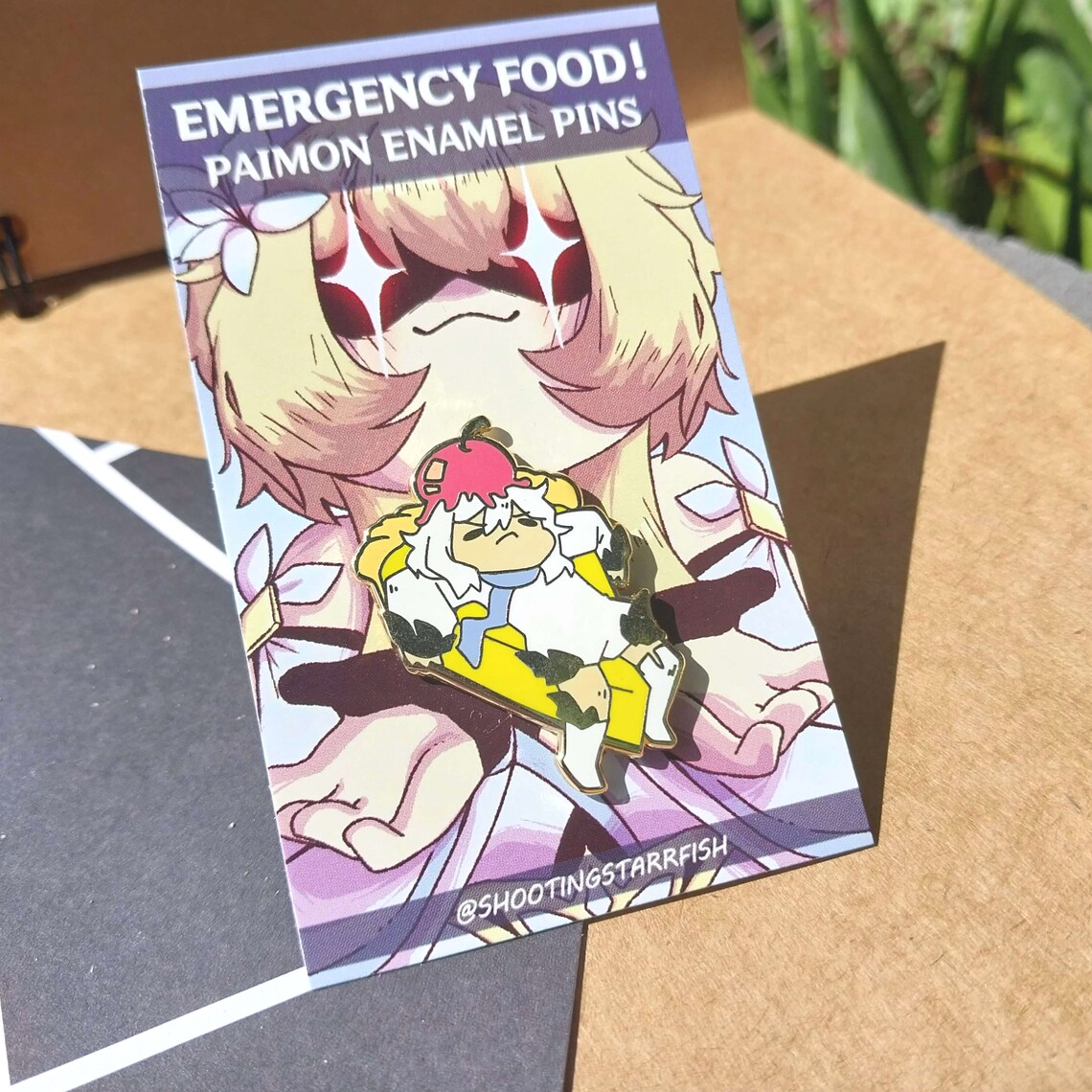 Genshin Impact Paimon Emergency Food Enamel Pins - Etsy