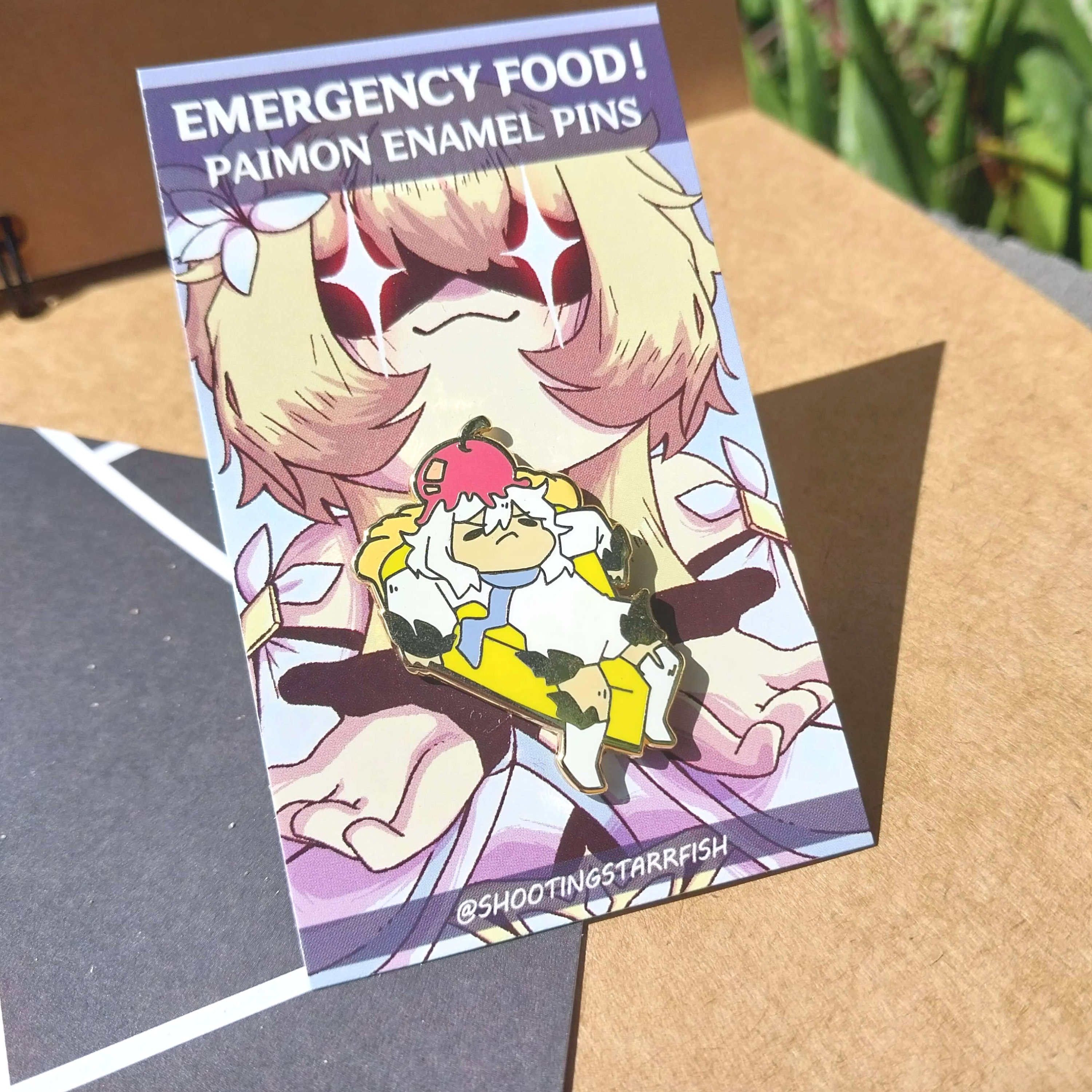 Genshin Impact Paimon Emergency Food Enamel Pins - Etsy Australia