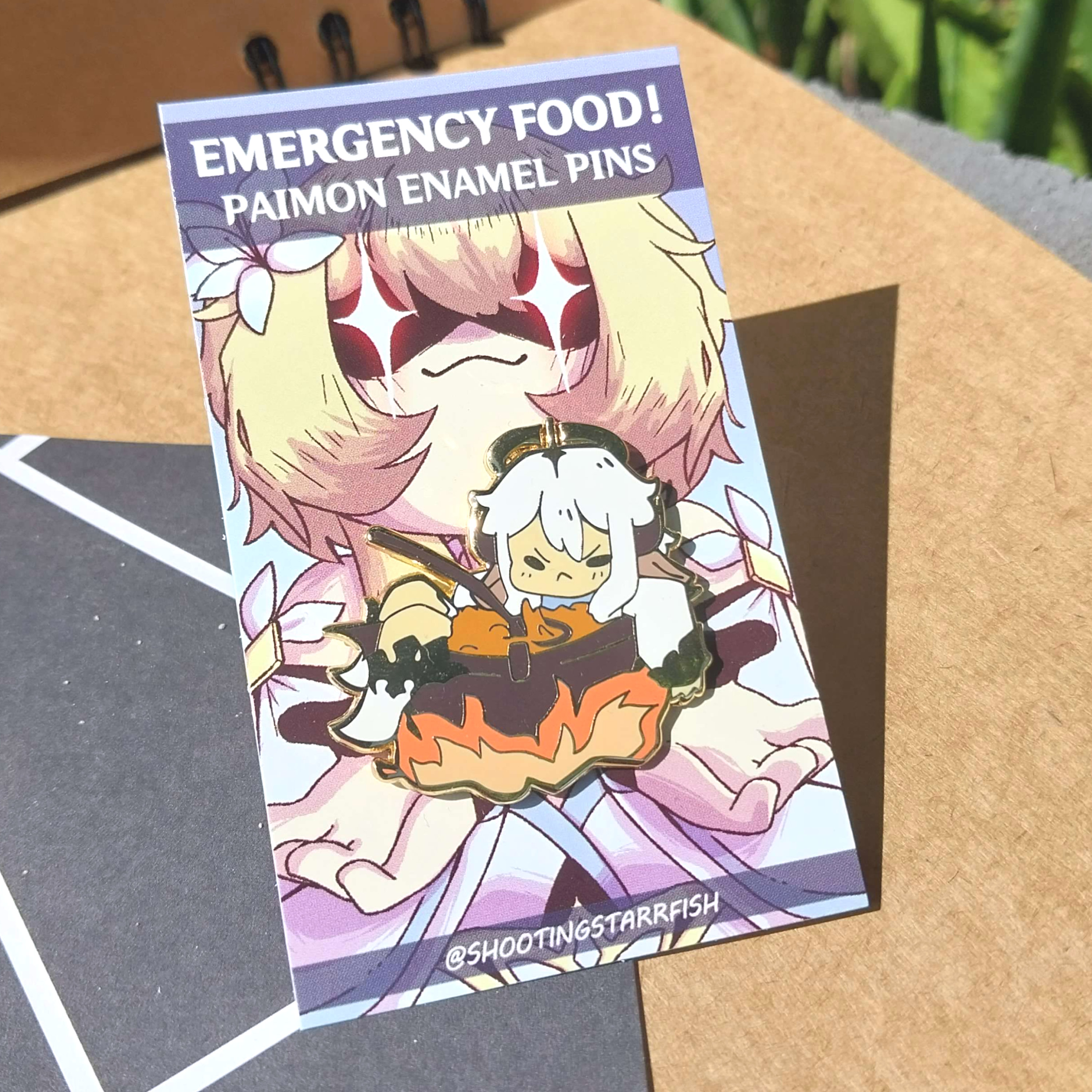 Genshin Impact Paimon Emergency Food Enamel Pins - Etsy Australia