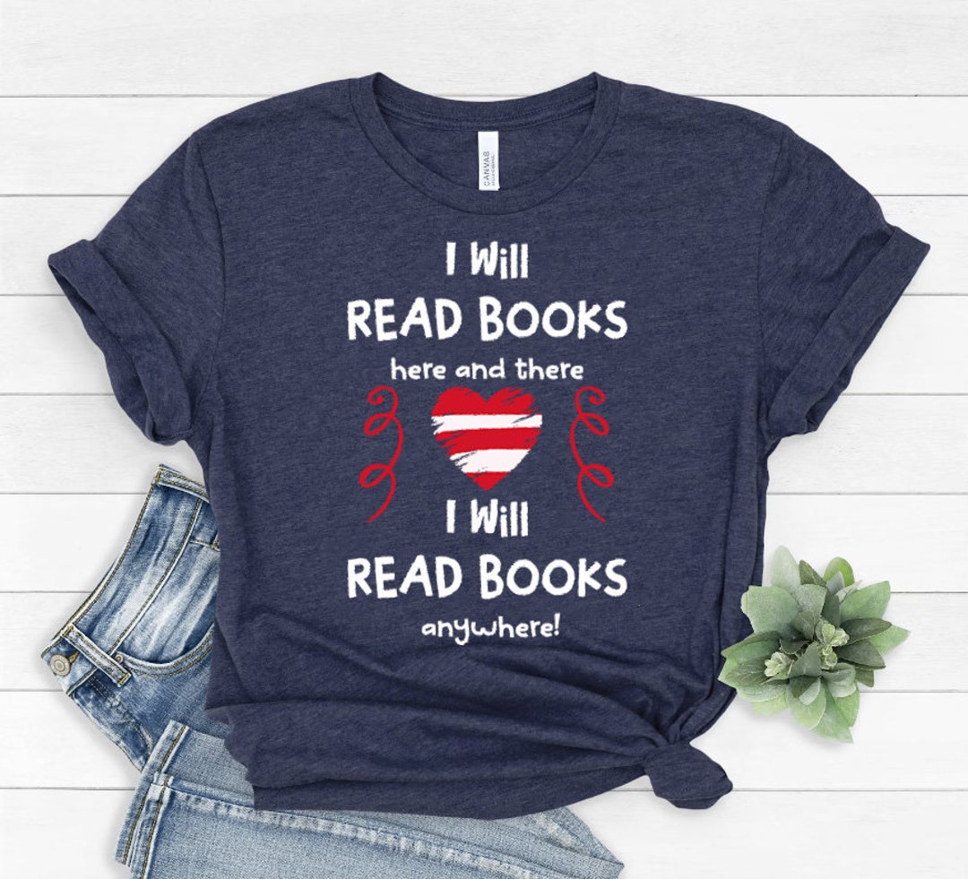 I Will Read Books Here Svg Png, I Heart Books, Book Lovers, Read More ...