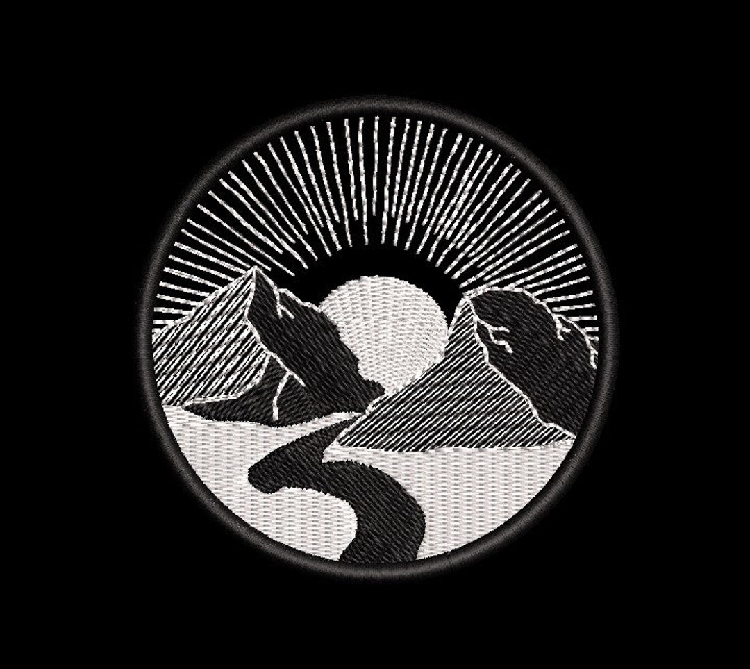 Embroidery Patch Designs, Trendy Embroidery, the Mountains Are Calling ...