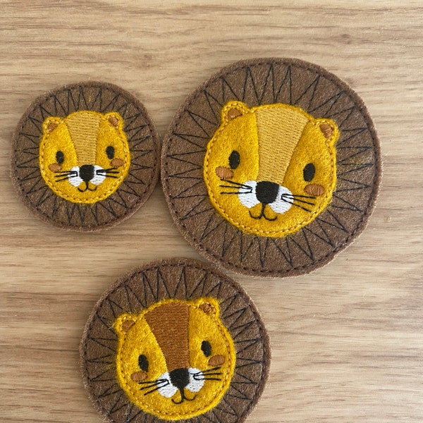 Lion Patch - Etsy