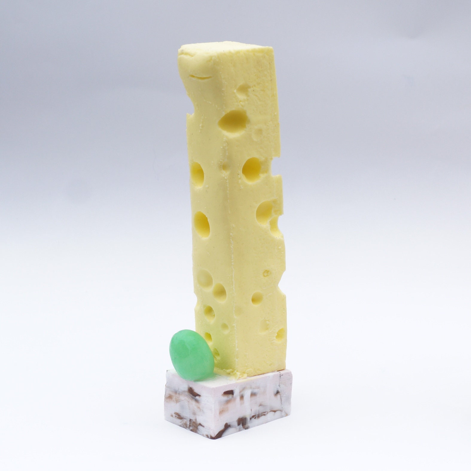 CHEESE-BLOCK Handmade and Handpainted Custom Silicone Dildo by ...