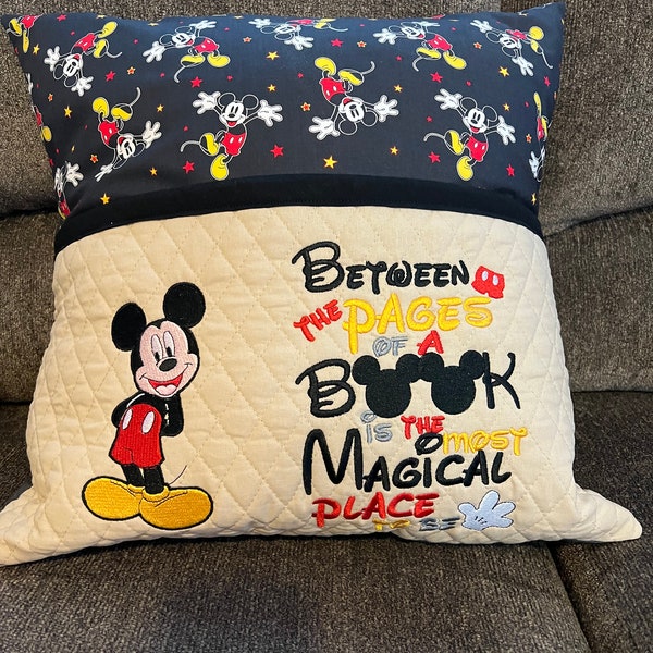 Mickey Mouse Reading Book - Etsy