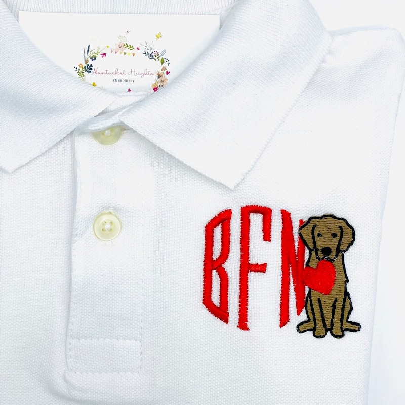 Valentine Polos for Boys - Etsy