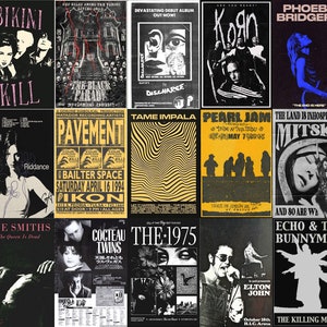 240pcs Vintage Grunge Wall Collage Kit – Grunge Room Decor - Etsy