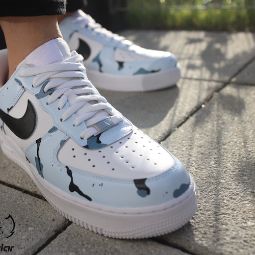 Nike Air Force 1 AF1 galaxy - Etsy