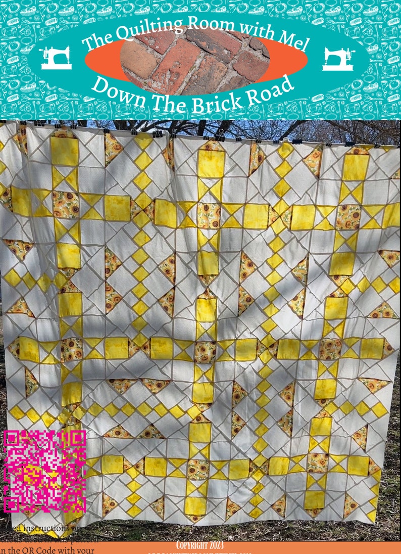 Down the Brick Road Quilt Pattern - Etsy