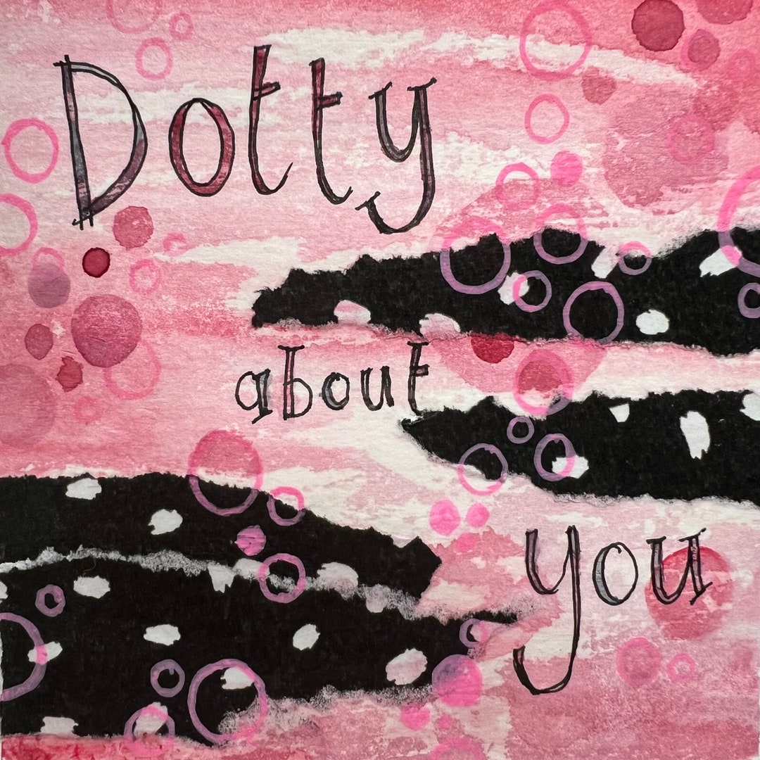 Dotty About You Card - Etsy
