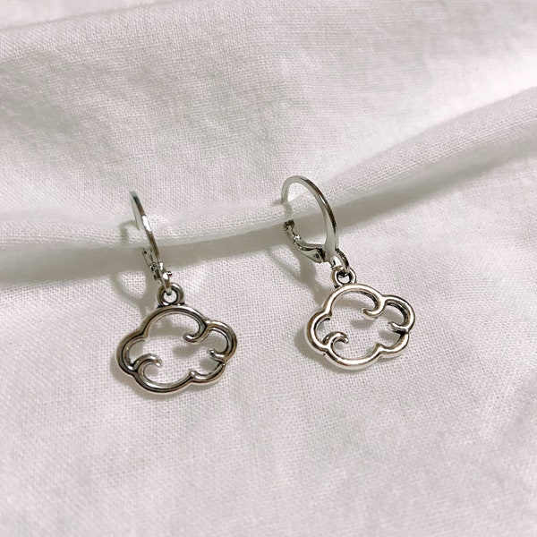 Cloud Earrings - Etsy