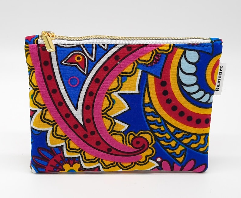 Assorted African Ankara/kente Print Fabric Pouches - Etsy