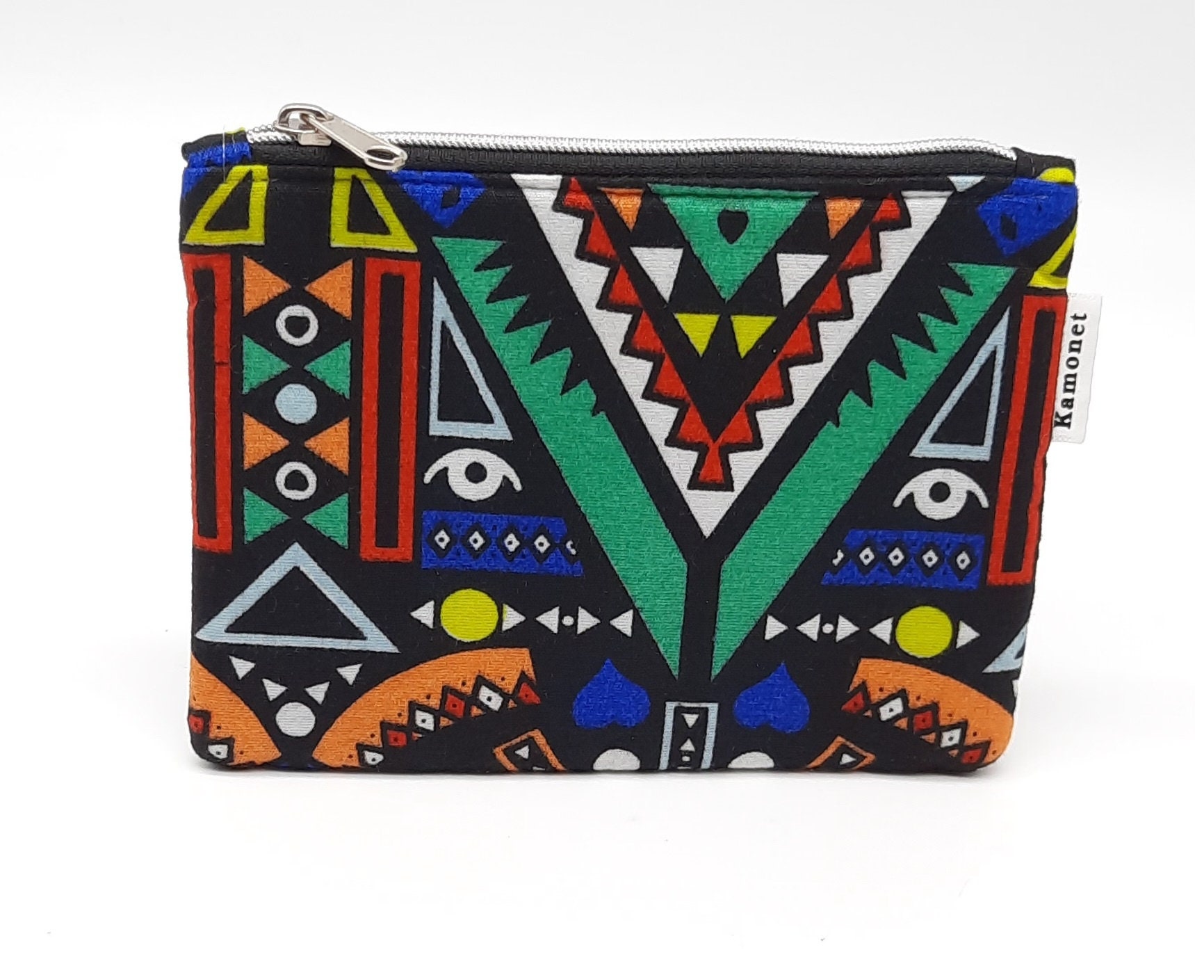 Assorted African Ankara/kente Print Fabric Pouches - Etsy