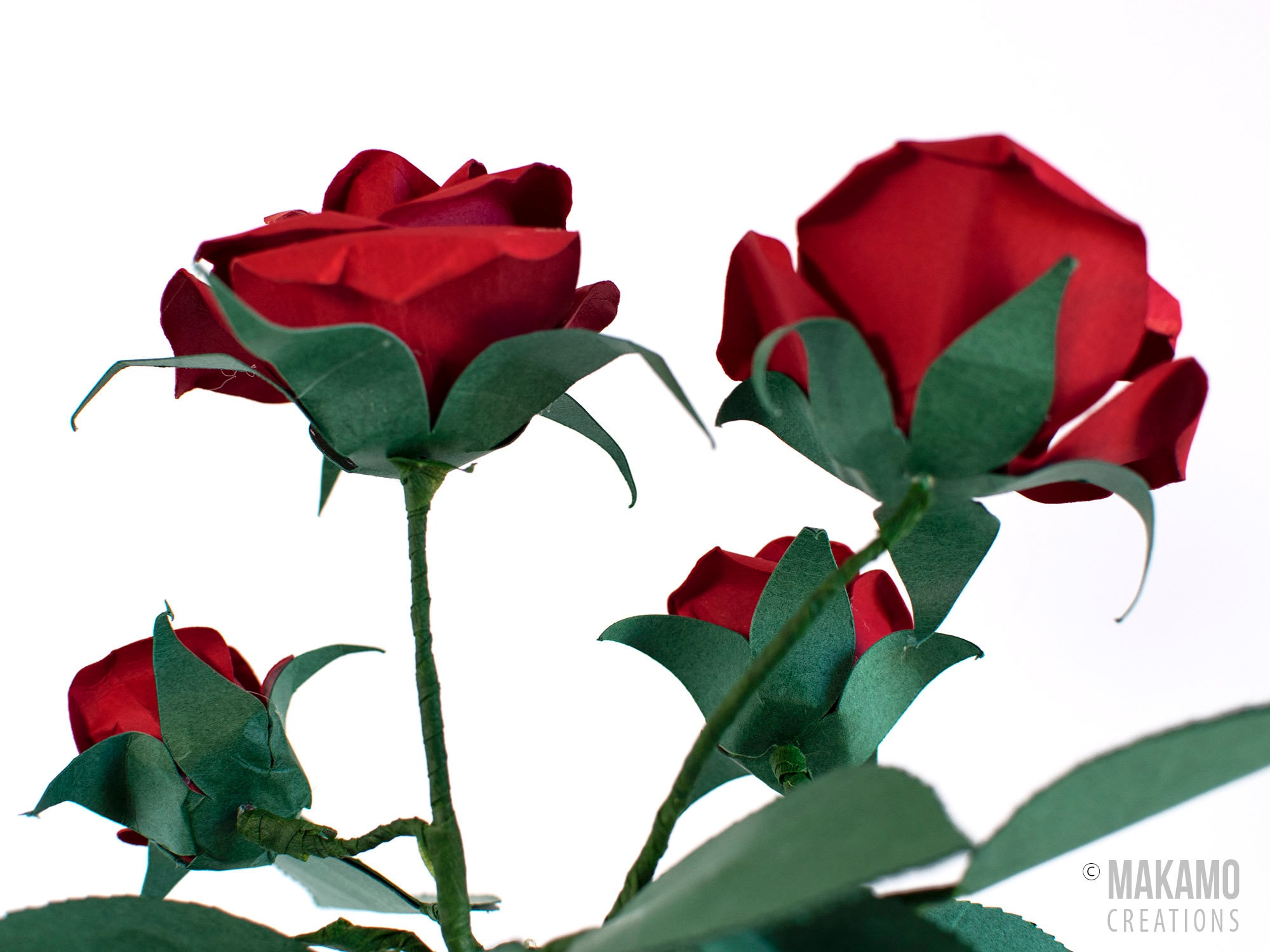 3D Paper Rose Svg Rose Template for Cricut Paper Flower | Etsy Canada