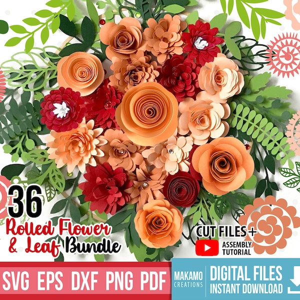 Diy Paper Flowers - Etsy