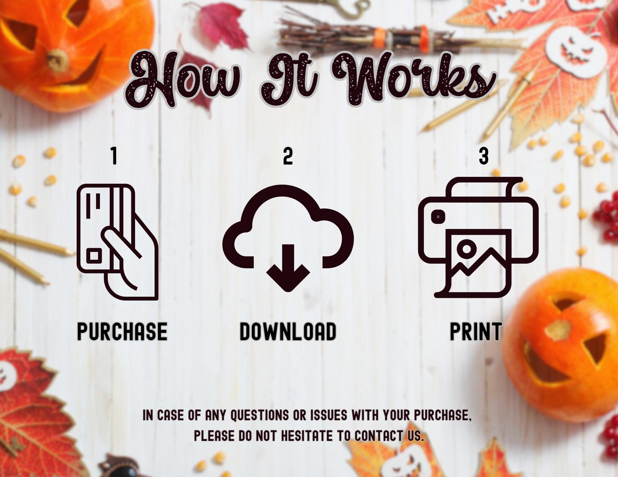 50 Halloween Coloring Pages Bundle, Halloween Characters Coloring ...