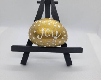 Joy Painted Rock - Etsy