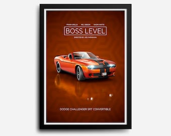 Dodge Challenger Srt Poster - Etsy