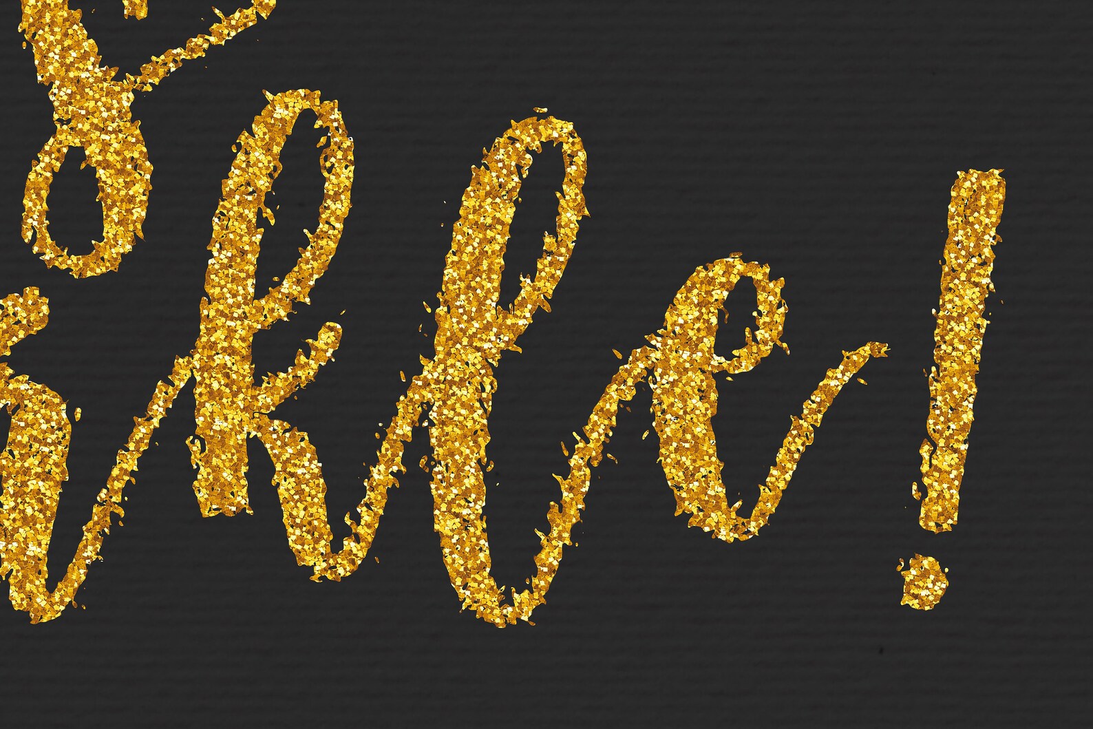 Custom SPARKLE Text Design for Print with 84 Text and | Etsy