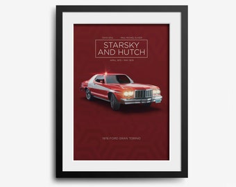 Starsky Hutch Poster - Etsy UK