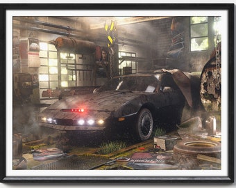 Knight Rider Poster - Etsy