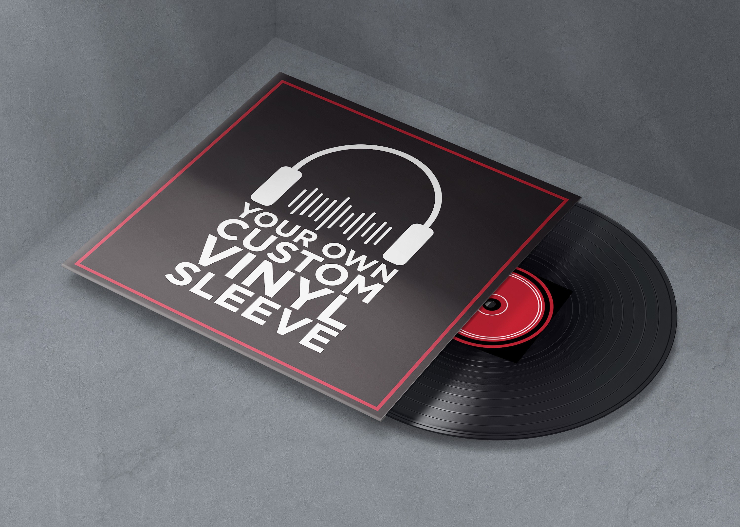 VINYL RECORD SLEEVE Printed to High Quality Folded and - Etsy Australia