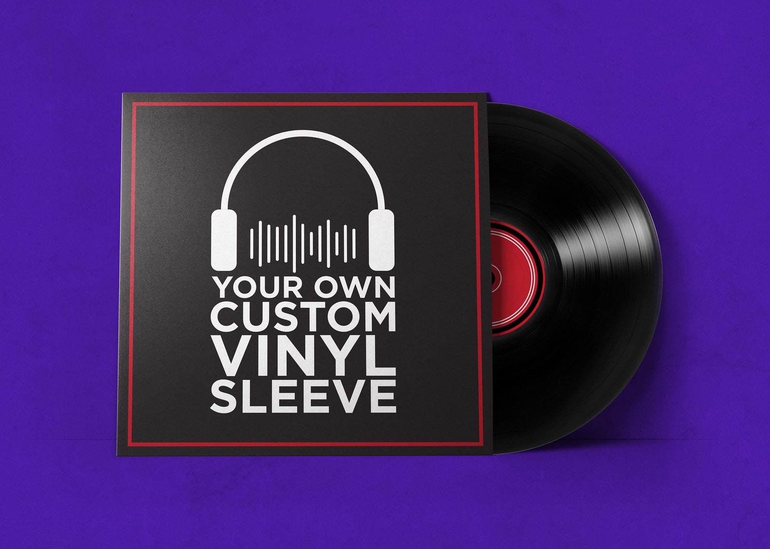 VINYL RECORD SLEEVE Printed to High Quality Folded and - Etsy Australia