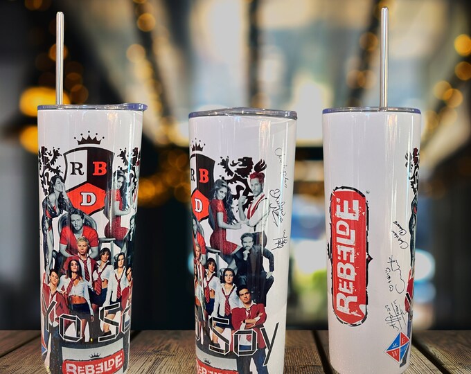 Rbd-yo Soy Rebelde Tumbler-rbd Coffee Cup-rebelde Love I Am Rebelde ...