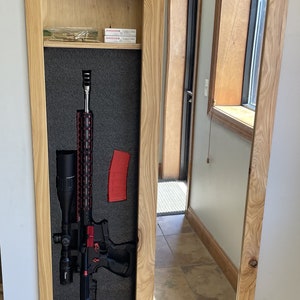 MIRROR SAFE - Hidden Storage Mirror, In-wall Gun Safe, Concealment ...