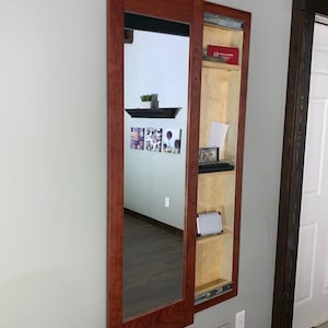 MIRROR SAFE - Hidden Storage Mirror, In-wall Gun Safe, Concealment ...