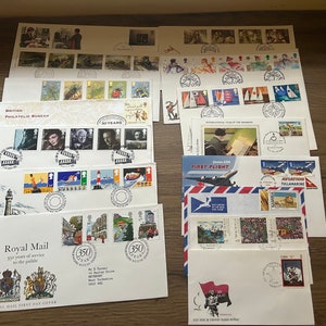 Stamp Collector Sorting Box - Mixed World Stamps, Leaves and Covers ...