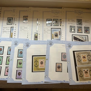 Stamp Collector Sorting Box - Mixed World Stamps, Leaves and Covers ...