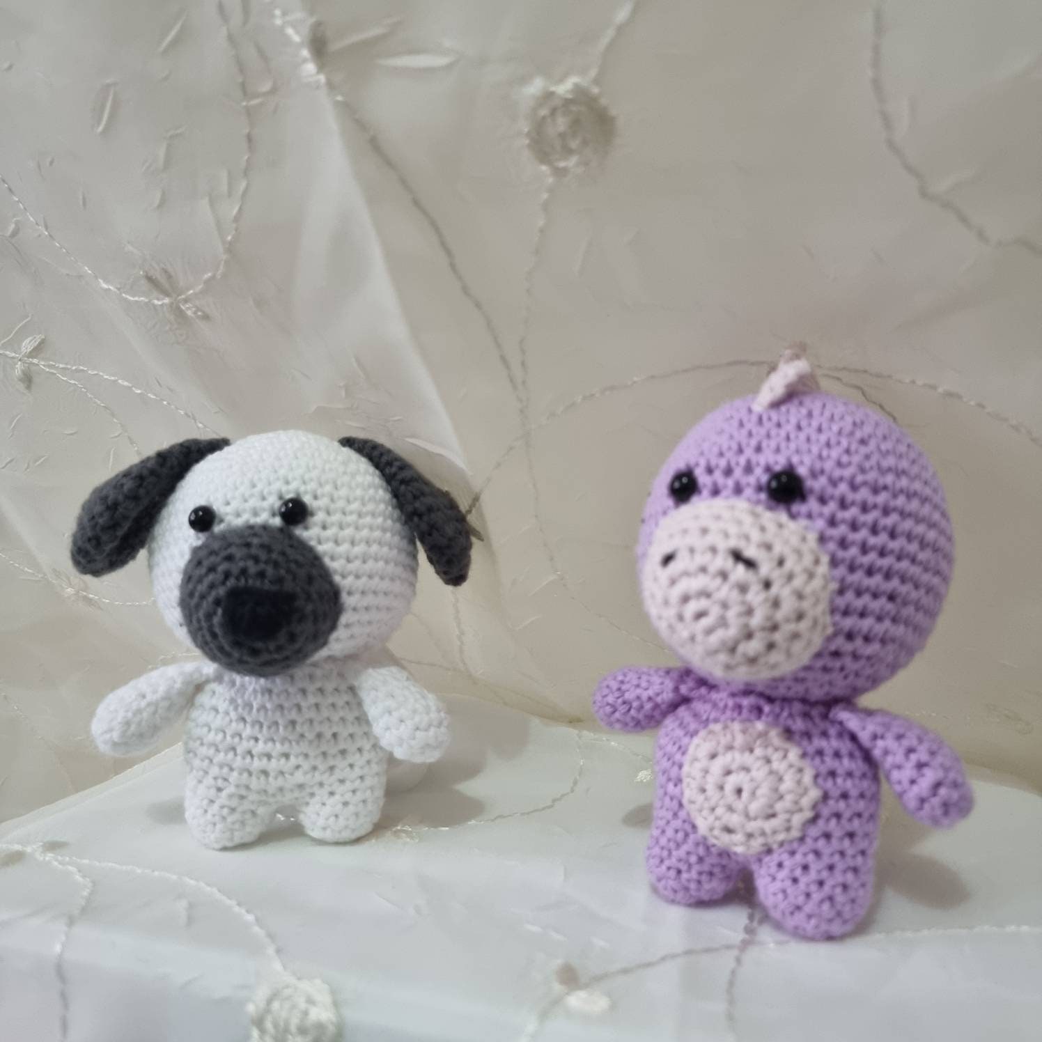 Minuture Amigurumi Animal Toys Set of 5 for Kids/children - Etsy