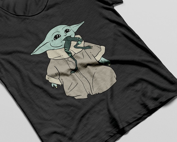 Digital Art & Collectibles Drawing & Illustration BABY YODA FROG ...