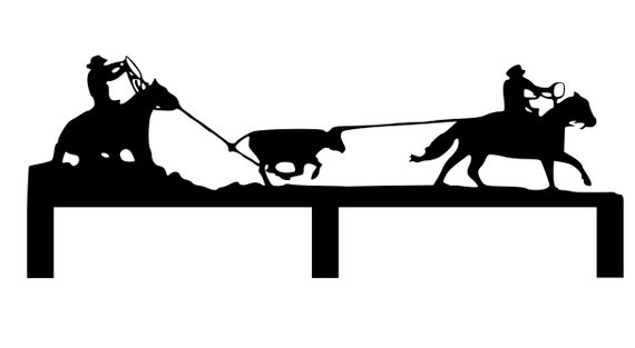 Team Roping Clip Art