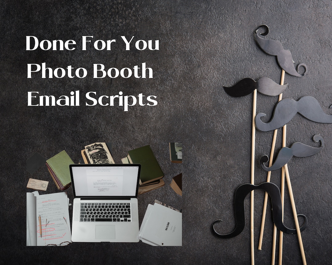 Photo Booth Rental Email Scripts,email Marketing,pre-written Scripts ...
