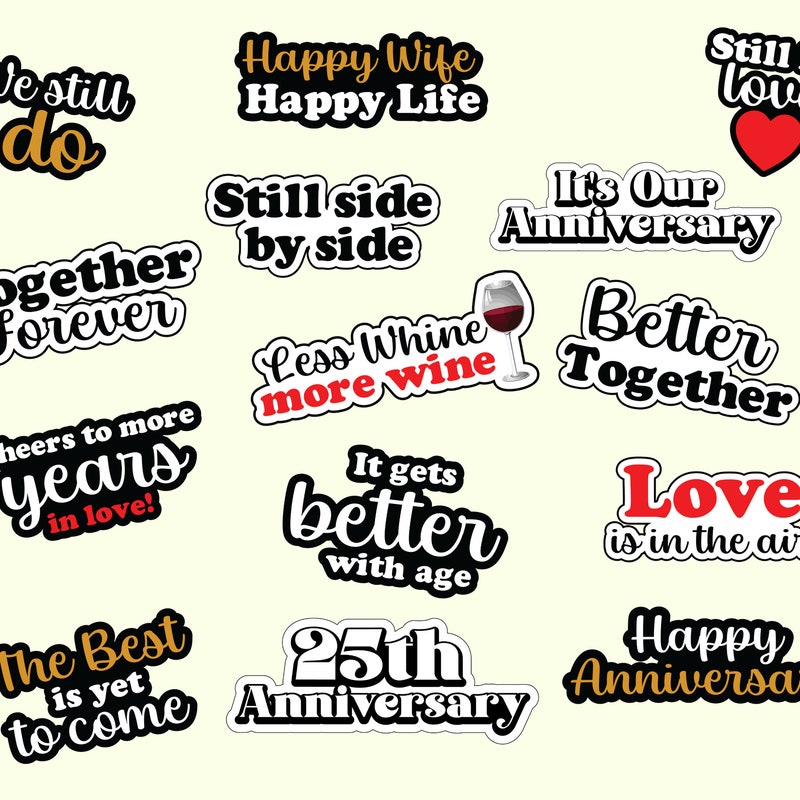 25th Anniversary Prop - Etsy UK