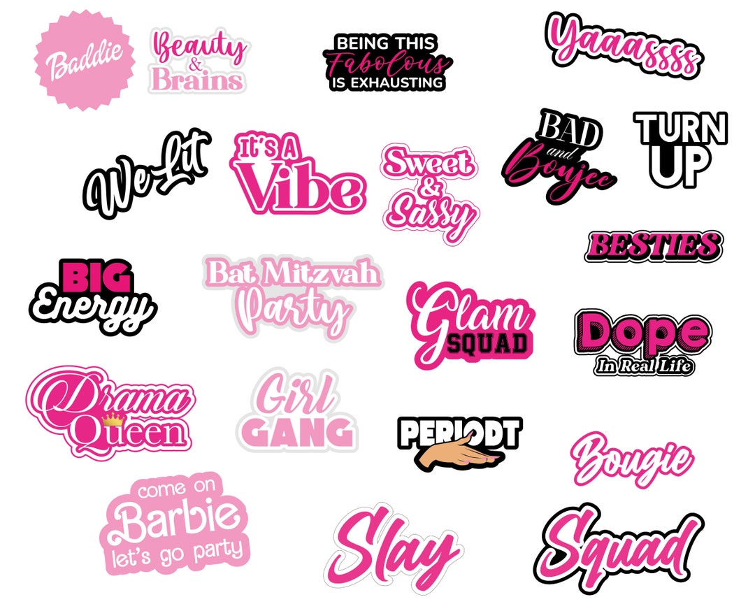 20 Digital Photo Booth Props PNG, Instant Download Photo Booth Props ...